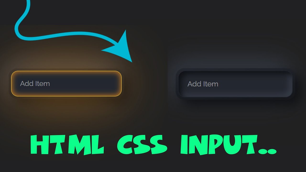 AMAZING INPUT TEXT USING HTML CSS |@pinkweb0 - YouTube