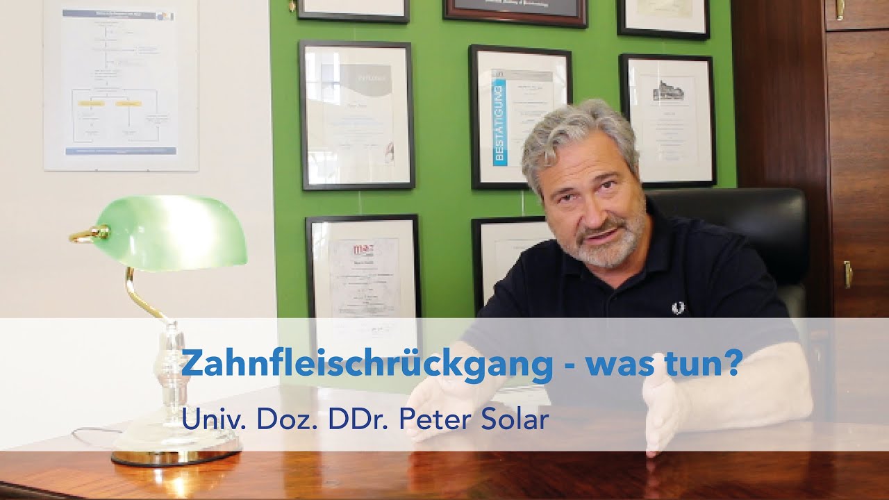 Zahnfleischrückgang | DDr. Peter Solar - YouTube
