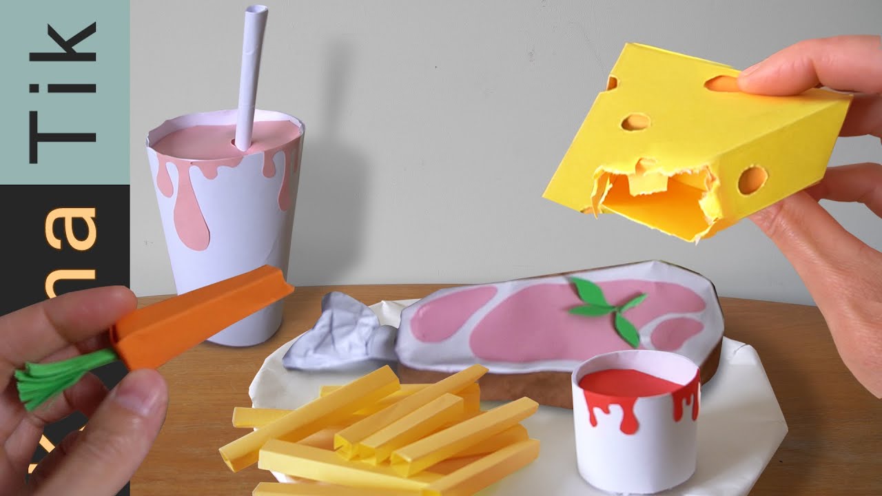 Enjoy this creative ASMR experience as I eat edible origami paper ...