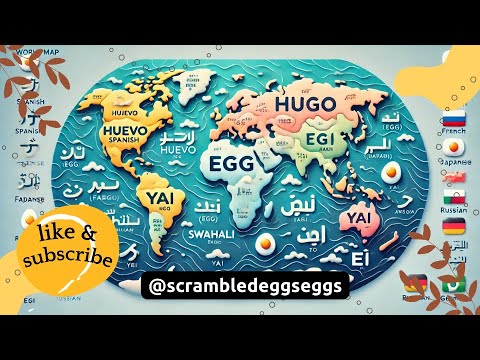 How to Say 'Egg' in Different Languages: A Global Linguistic Journey ...