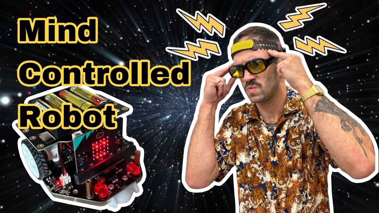 Mind-Controlled Robot - OpenBCI + MindAffectBCI + Maqueen V2 - YouTube