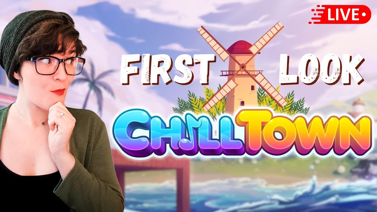 🔴FIRST LOOK at Chill Town: the most SOOTHING farm sim?? #gifted - YouTube