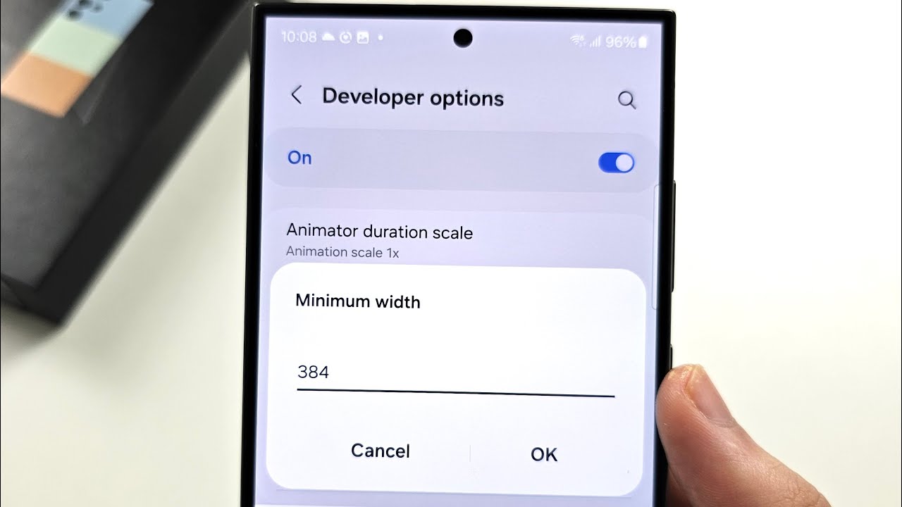 How To Change DPI on Samsung Galaxy S24 Ultra - YouTube
