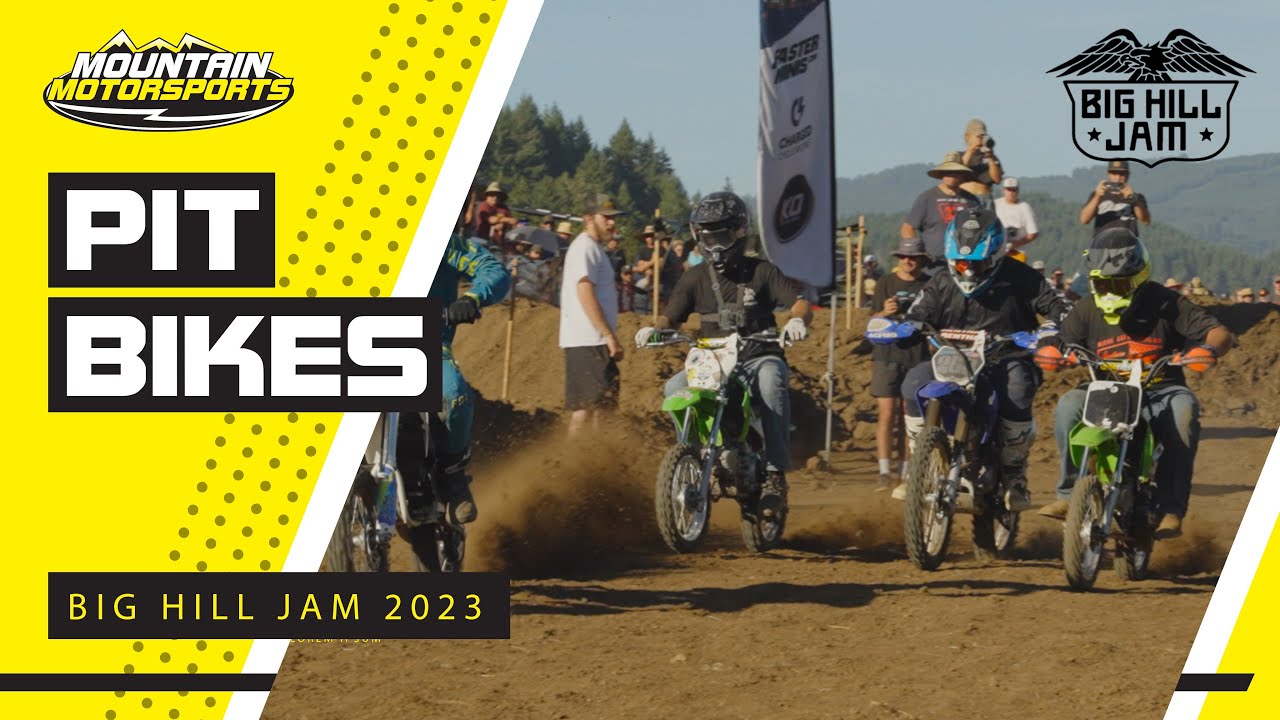 Pit Bikes | BIG HILL JAM 2023 - YouTube