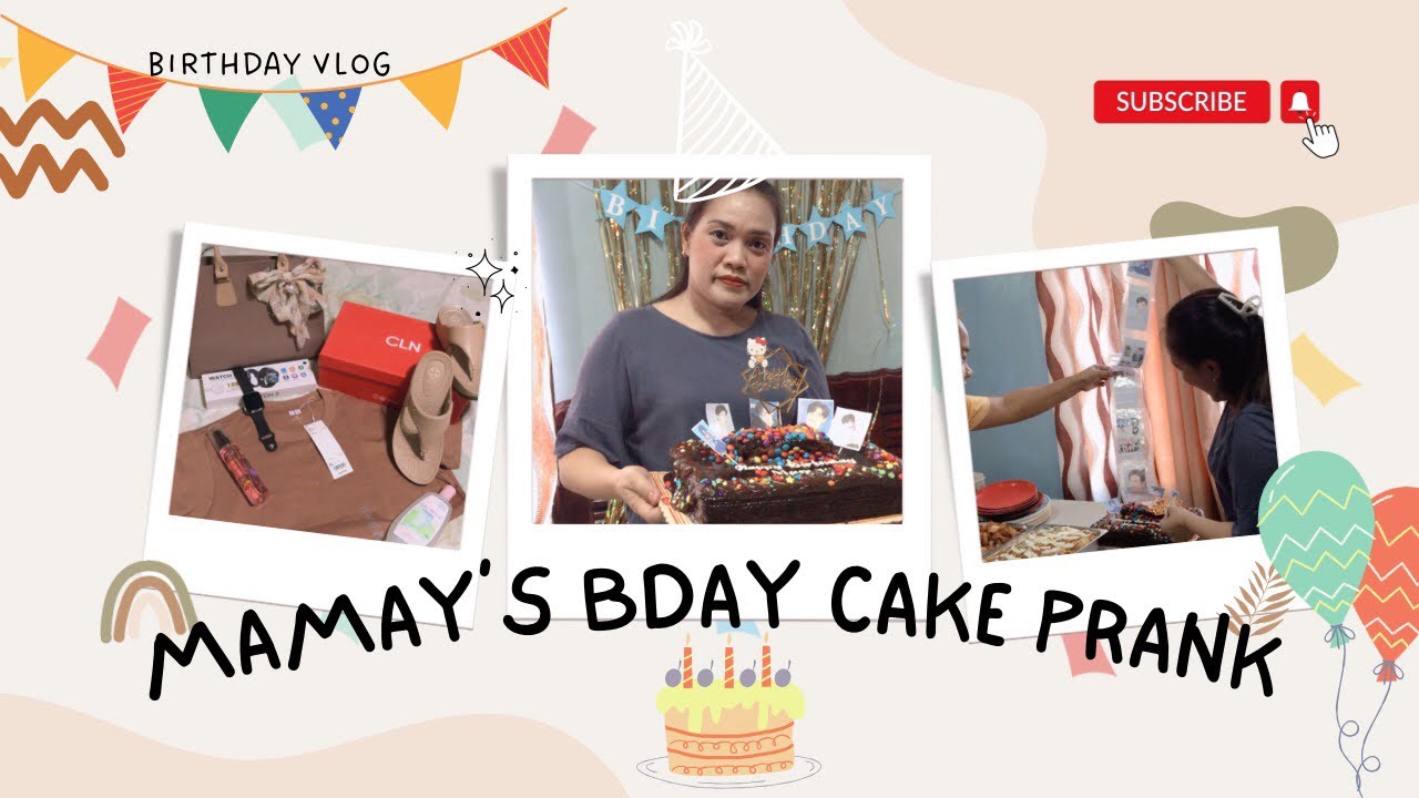 Mamay’s Birthday Cake Prank - YouTube