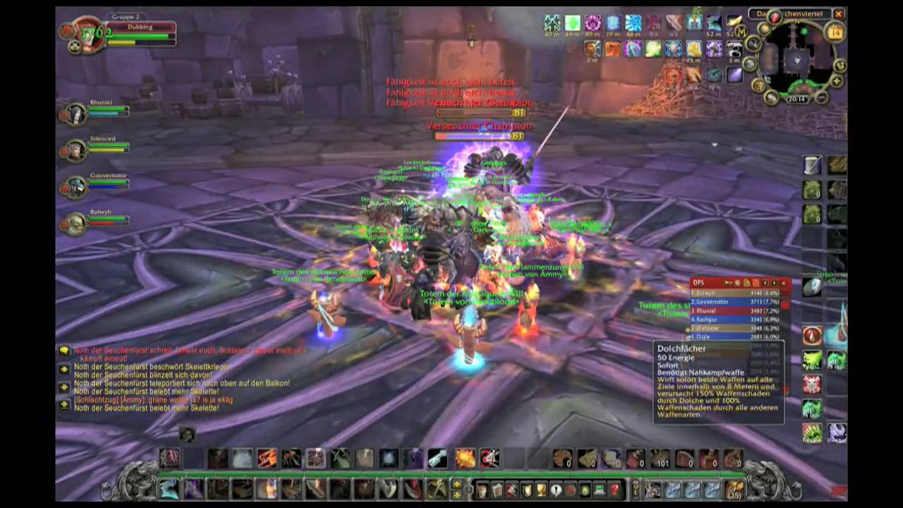 [WoW] Naxx 25er raid: Noth der Seuchenfürst mit Erklärung (HD) - YouTube