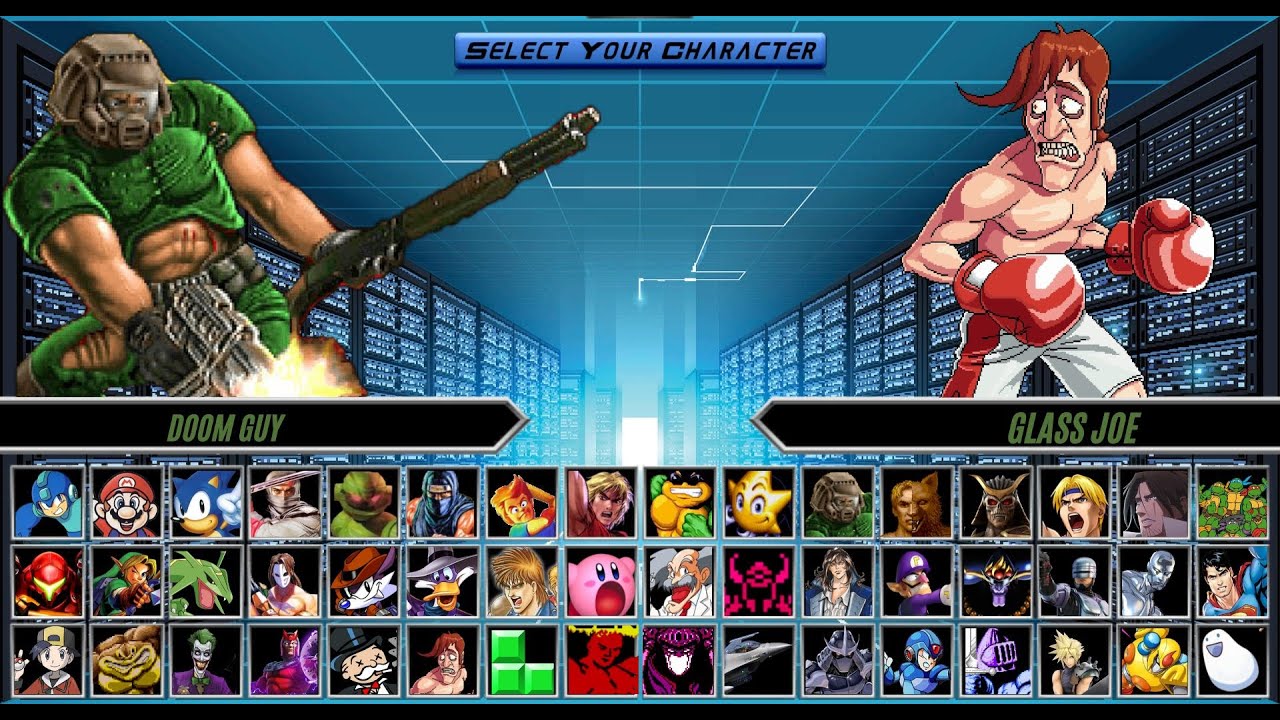 RETRO RUMBLE, fighting game roster - YouTube