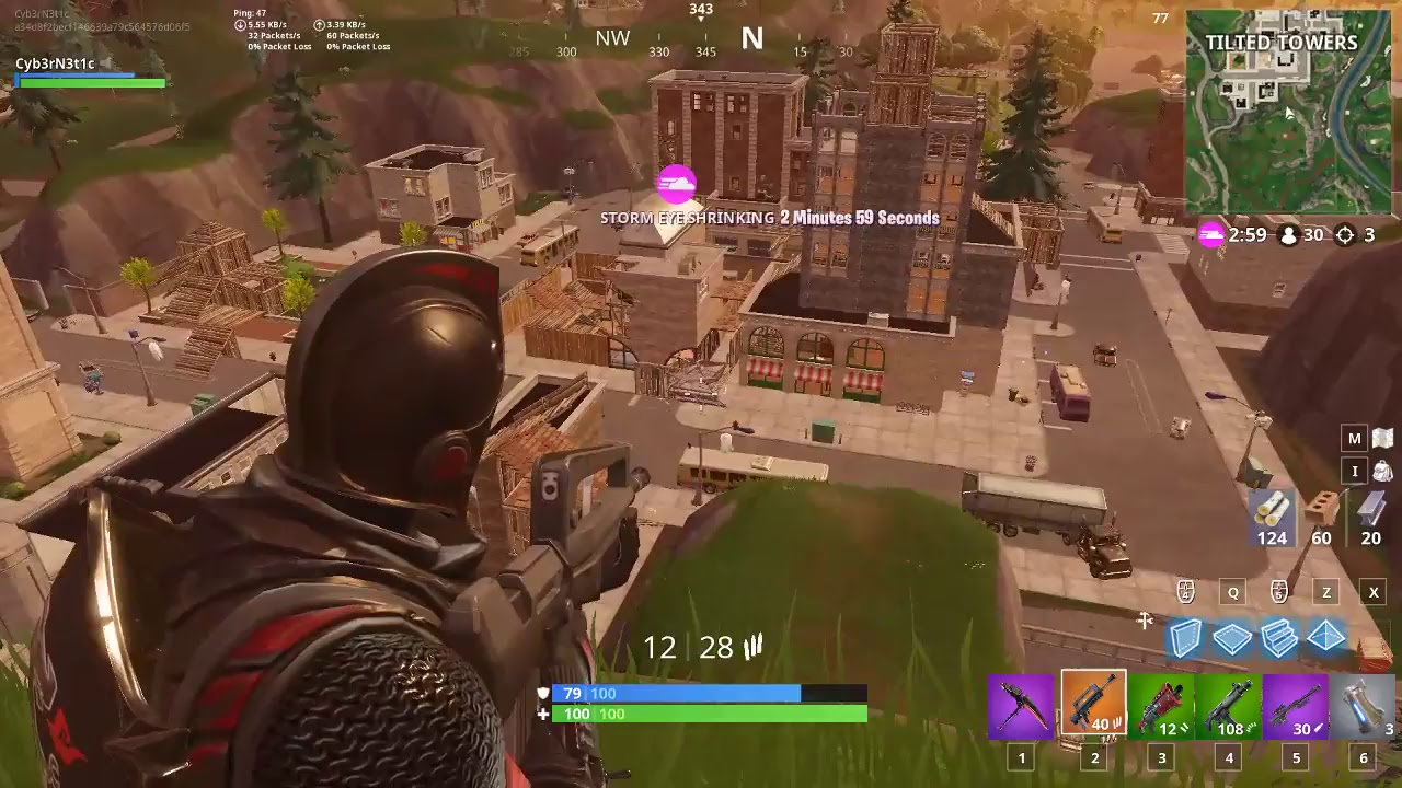 Fortnite garbage player trying to get a win - YouTube
