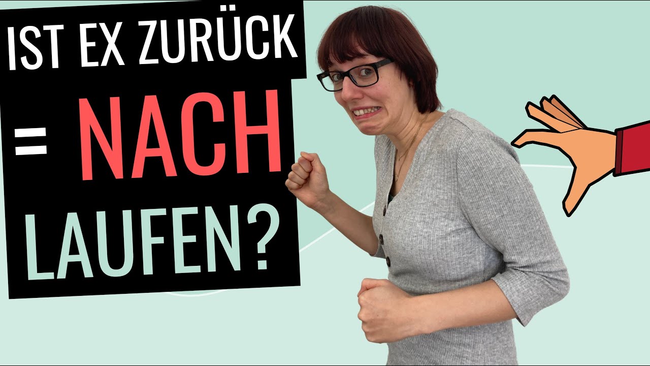 Nicht jagen, strategisch vorgehen! Warum Ex zurück NICHT gleich ...