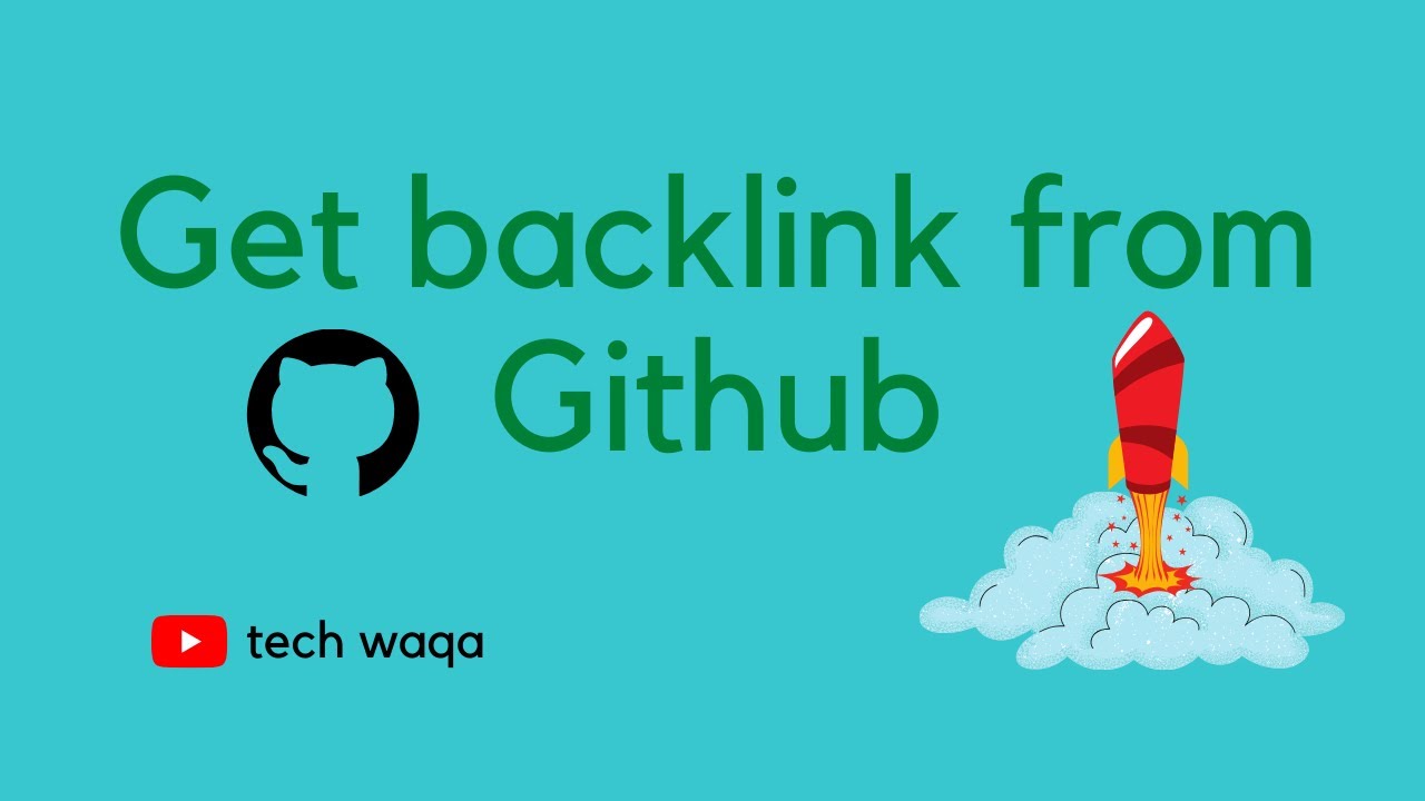Easiest Way To Get Backlink From Github - DA96 Domain - YouTube