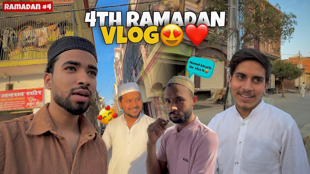 4TH RAMADAN VLOG😍 ️|| ZISHAN VLOG #ramadan #challenge #islamic - YouTube