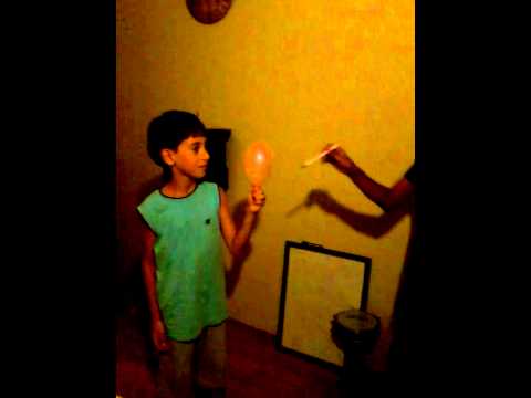 Cezalı Taş kağıt makas  yüzünde balon patlatma