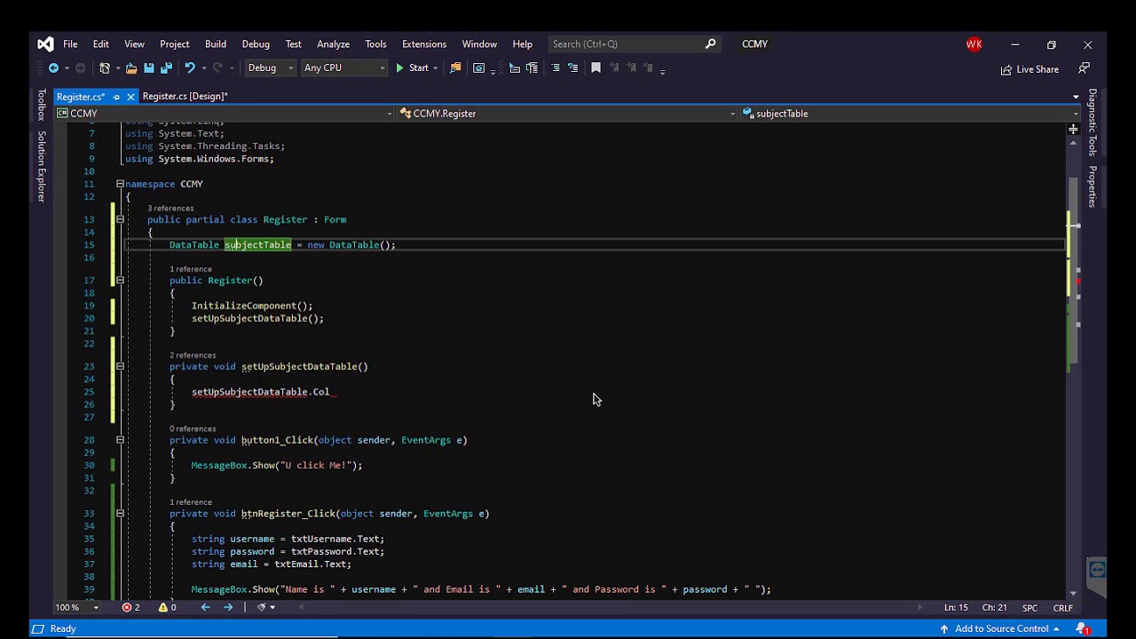 023 csharp day 4 - YouTube
