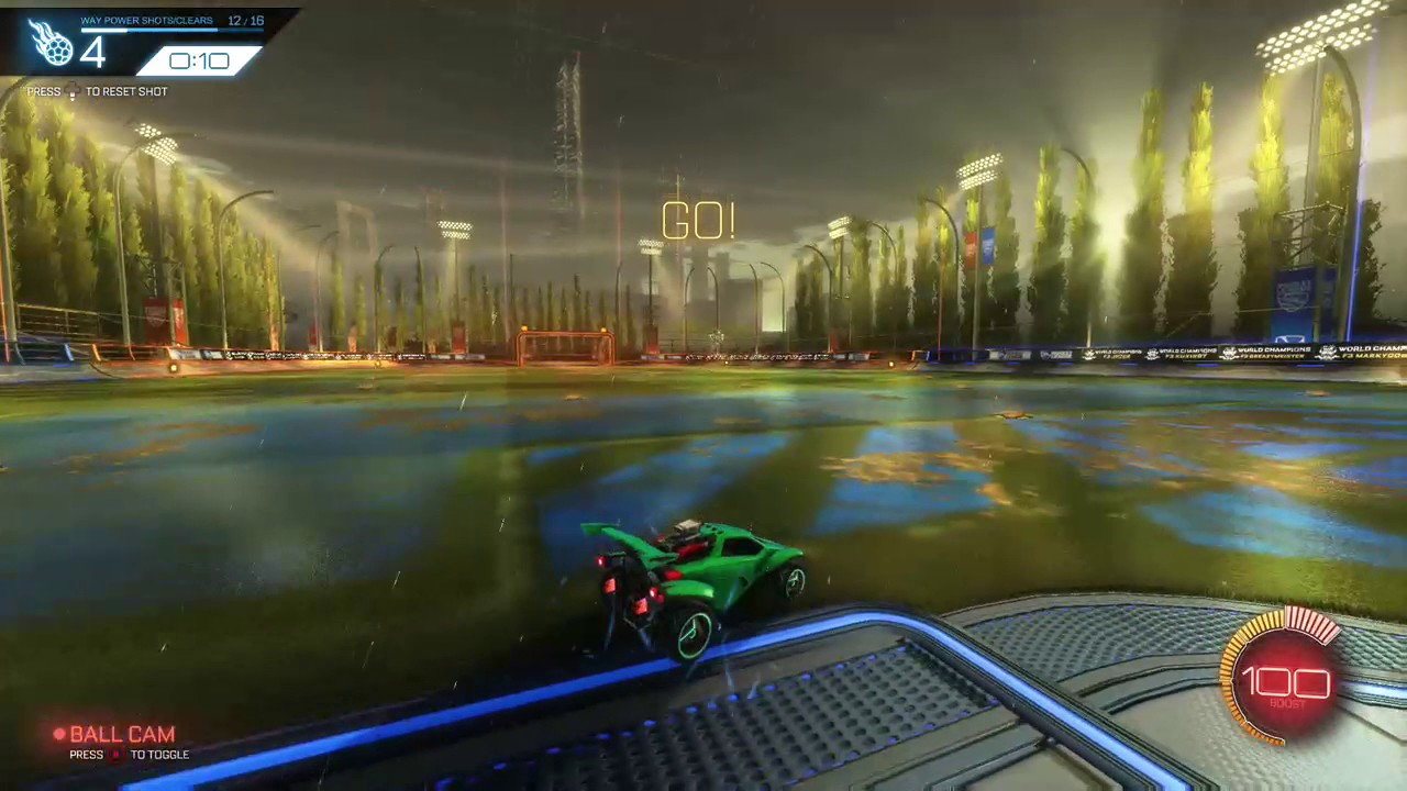 Rocket League Training Basic Power Shots/Clears - YouTube