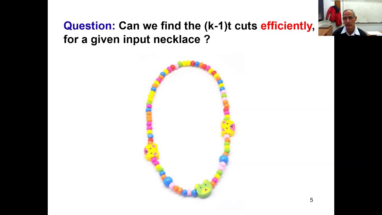 Noga Alon (Princeton University): Splitting necklaces - YouTube