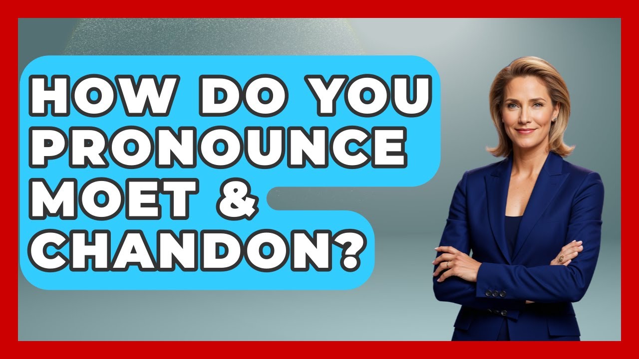 How Do You Pronounce Moet & Chandon? - France Fact File - YouTube