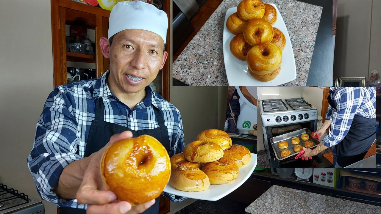 Cómo elaborar Pan con Manjar o Dulce de leche Ecuador (con el toque de ...