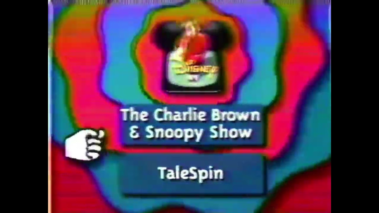Disney Channel Next Bumper (The Charlie Brown & Snoopy Show To TaleSpin ...