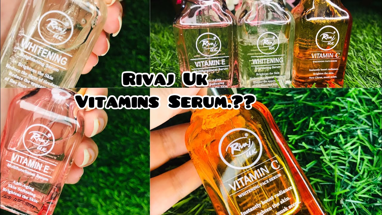 Affordable Rivaj Uk Vitamin C / Vitamin E & Whitening Scrum REVIEW YAY ...