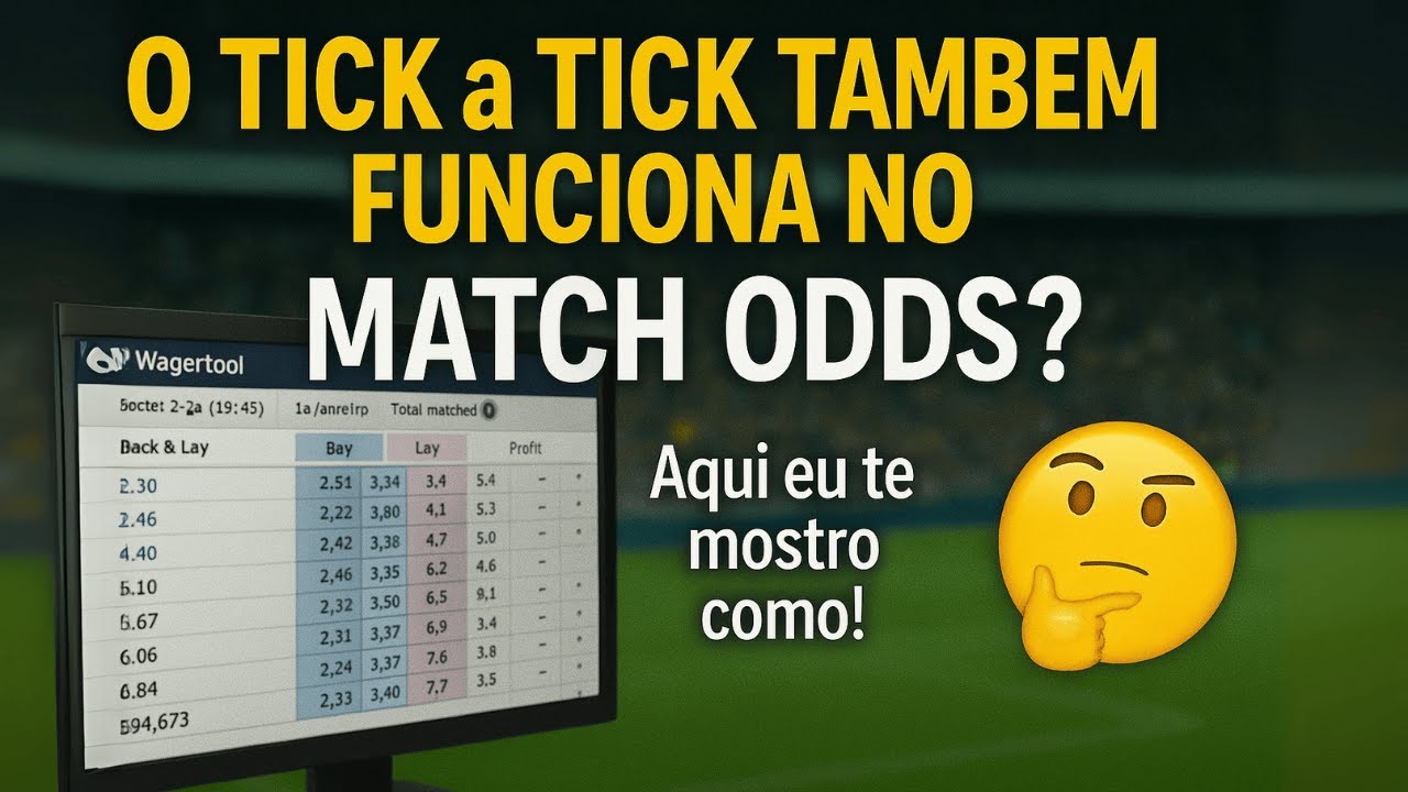 MATCH ODDS x Tick a Tick - Será que deu bom? - YouTube