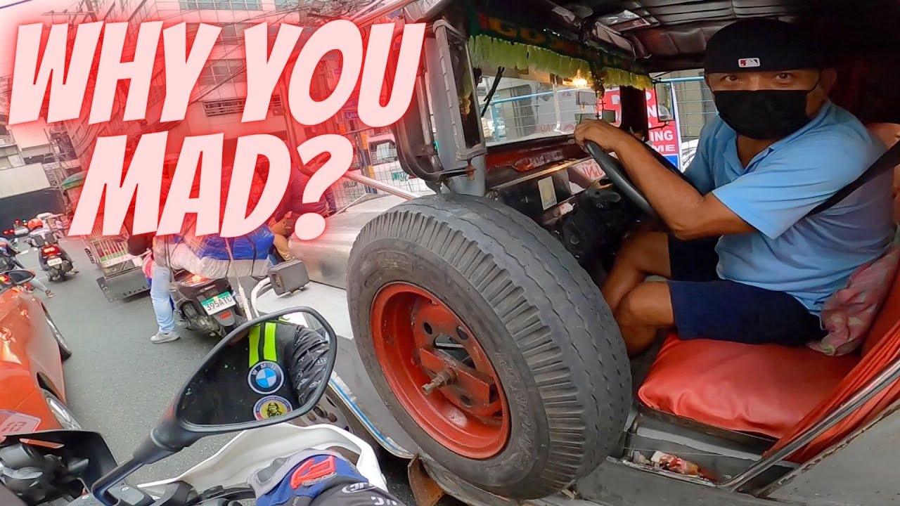 DAILY UPLOAD #4: He was mad got cut off by a motorcycle - YouTube