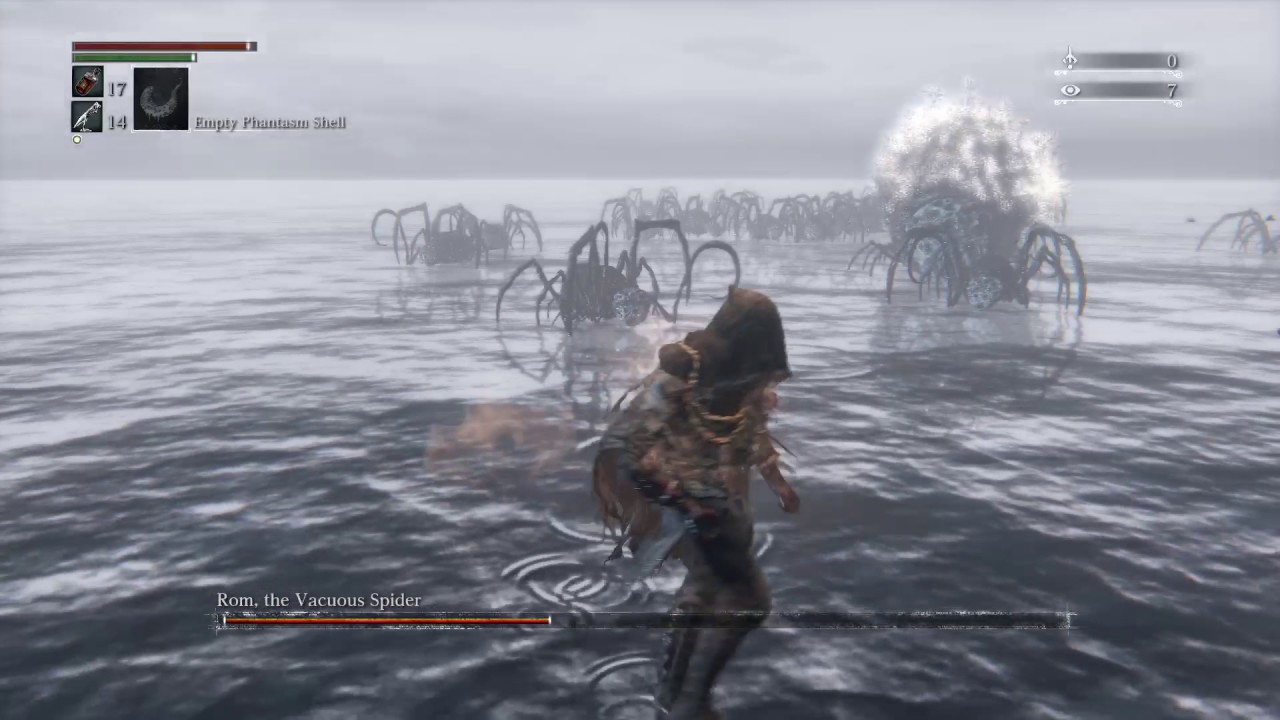 Bloodborne Rom, the vacuous spider easy strategy no glitch or cheats ...