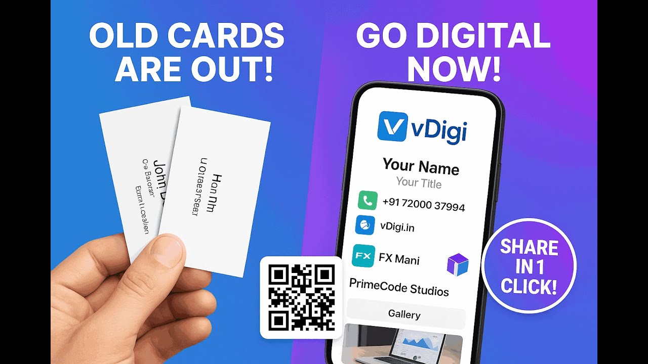 Digital Visiting Card – Your Smart Business Identity | Create Yours at ...