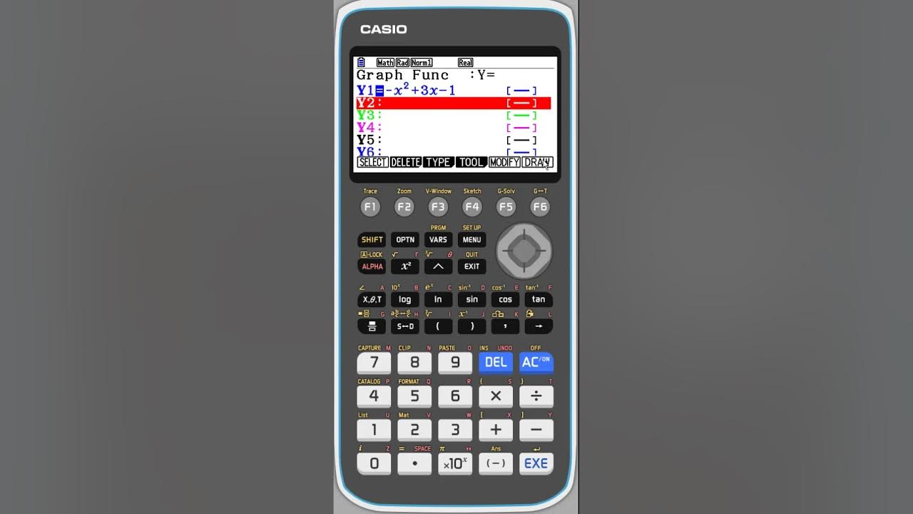 fx-CG50: Solving for x Using Multiple Methods - YouTube