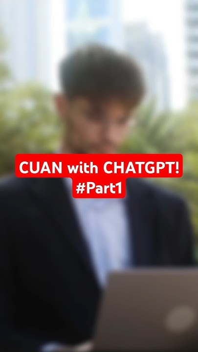 #Part1 Cuan with ChatGPT! #chatgpt - YouTube