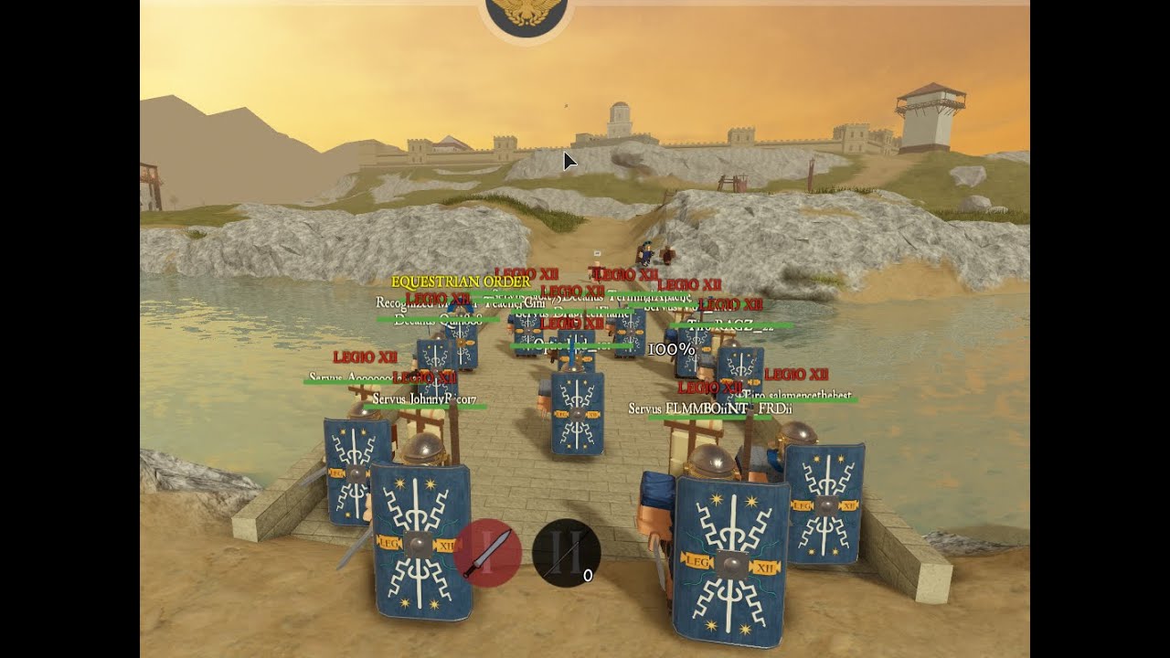 Roblox Roman Carthage Legio XII Fulminata Legionary Games - YouTube