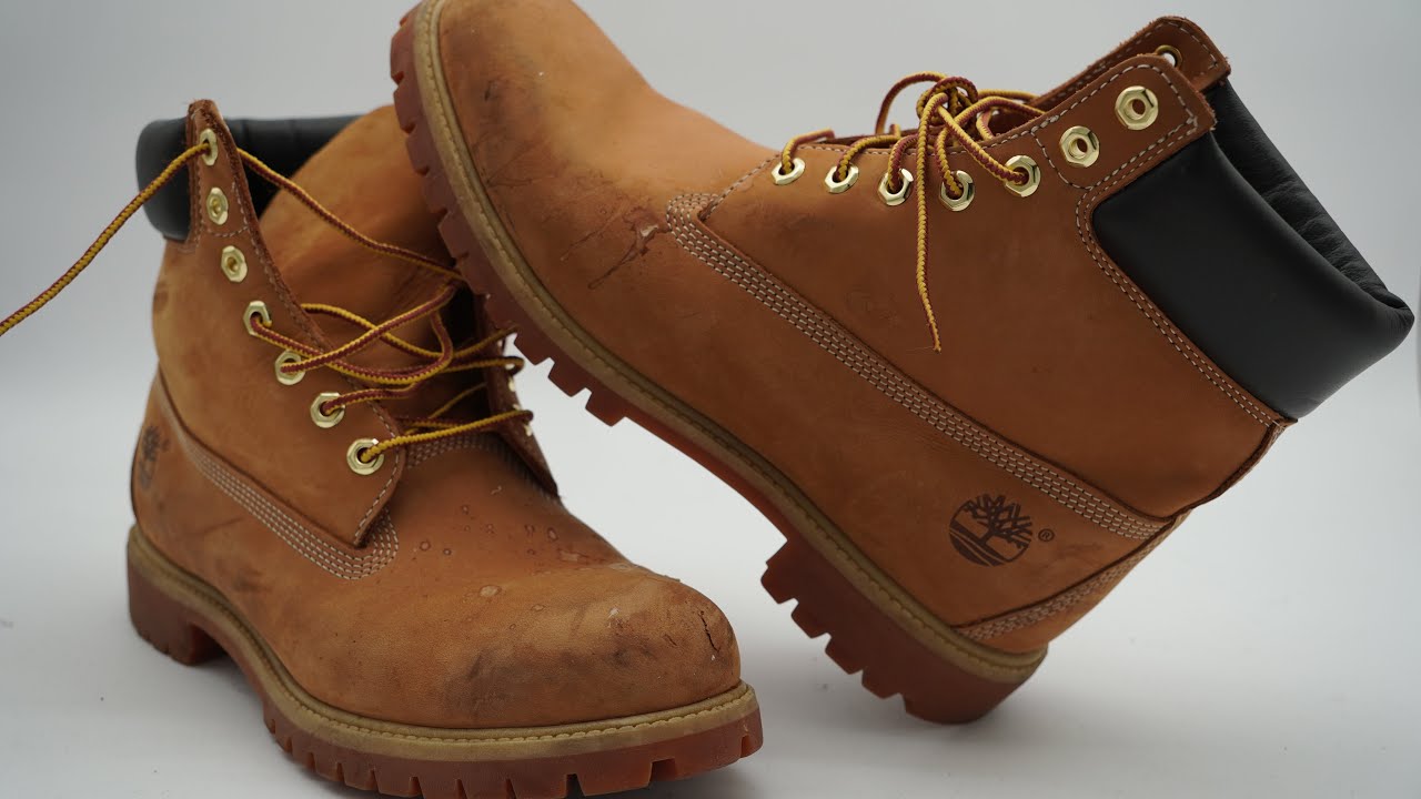 Customer Partied Too Hard | Timberland Boot Restoration! - YouTube