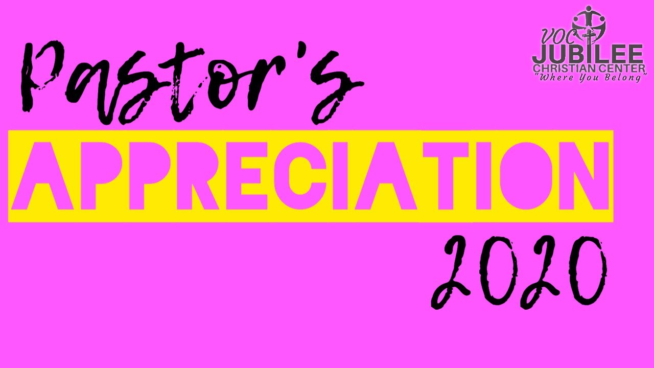 Voice of Christ JCC Alaska - Pastors Appreciation 2020 - YouTube