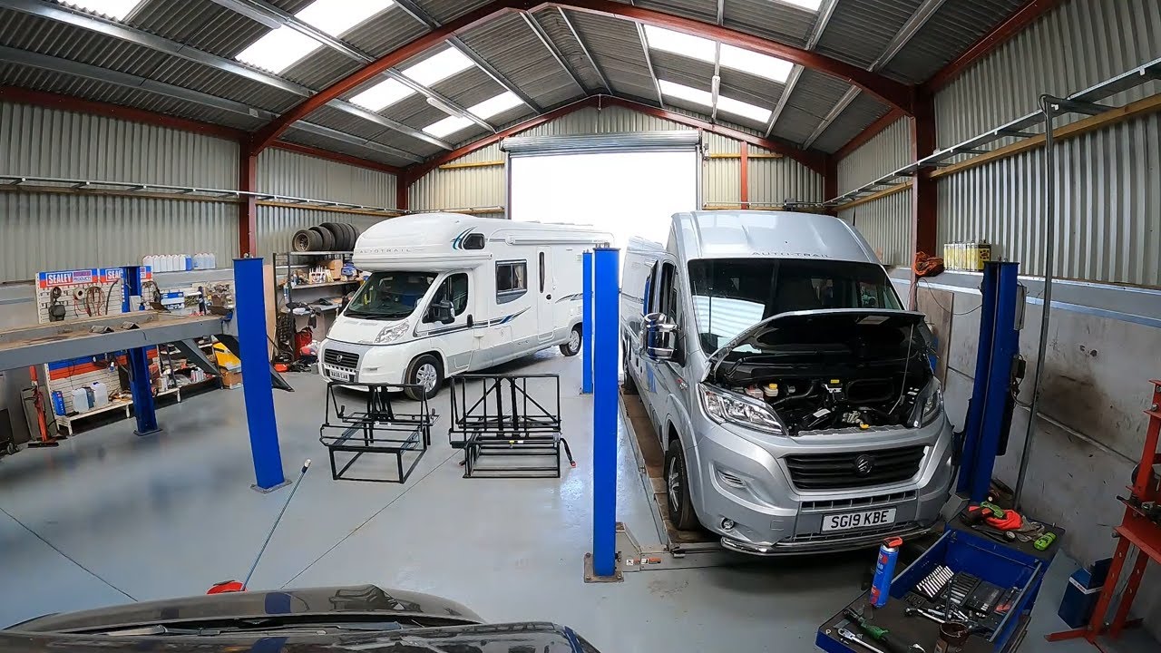 WORKSHOP DIARIES ! Motorhome and CamperVan Blog - YouTube