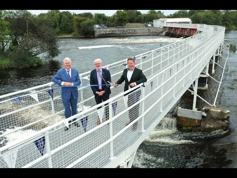 Official Opening of Meelick Weir & Walkway - YouTube