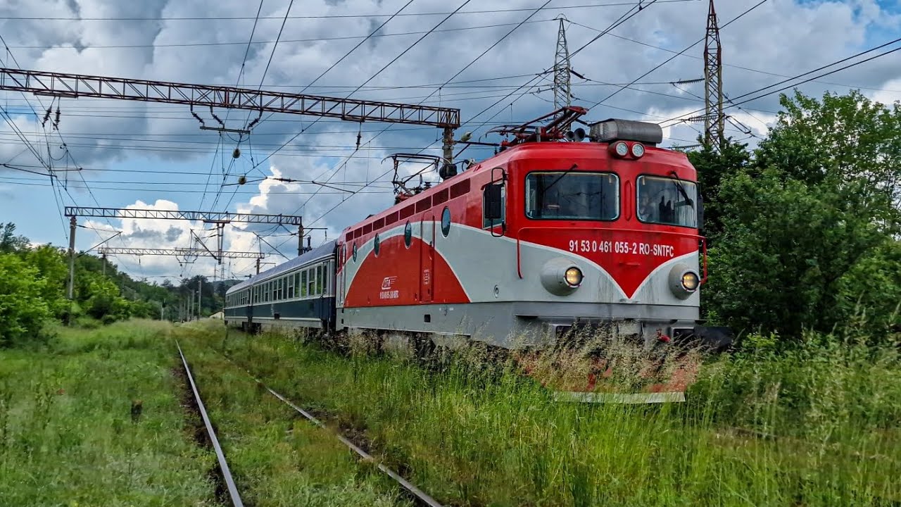 Concert de goarne Locomotiva EC 055 Depoul Timișoara (R9167) - YouTube