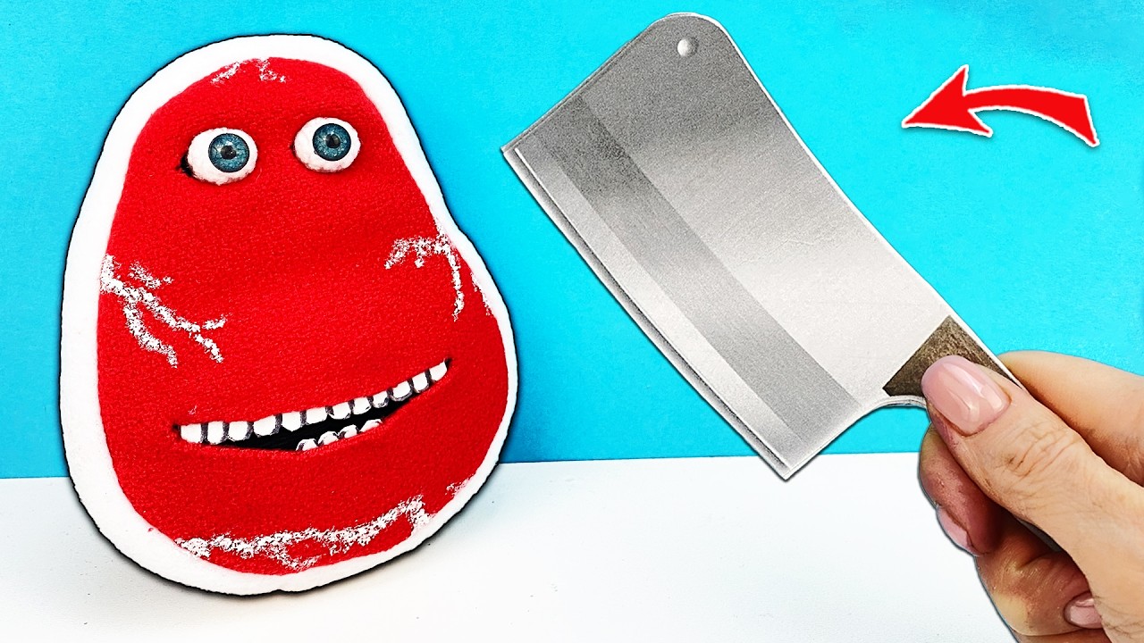 Custom made Charlie the Steak Plush - Making Charlie Steak plush with ...