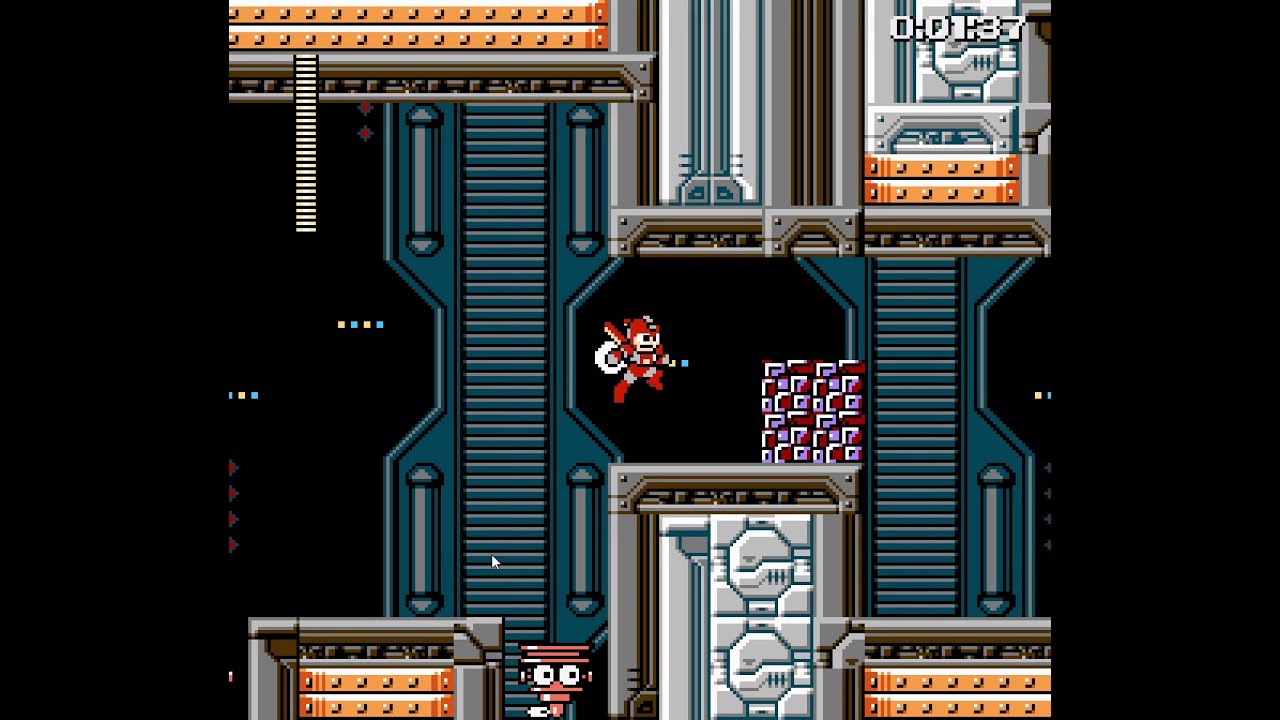 Mega Man Maker Nes Hack Stage Level Mega Man X Corrupted Opening Stage ...