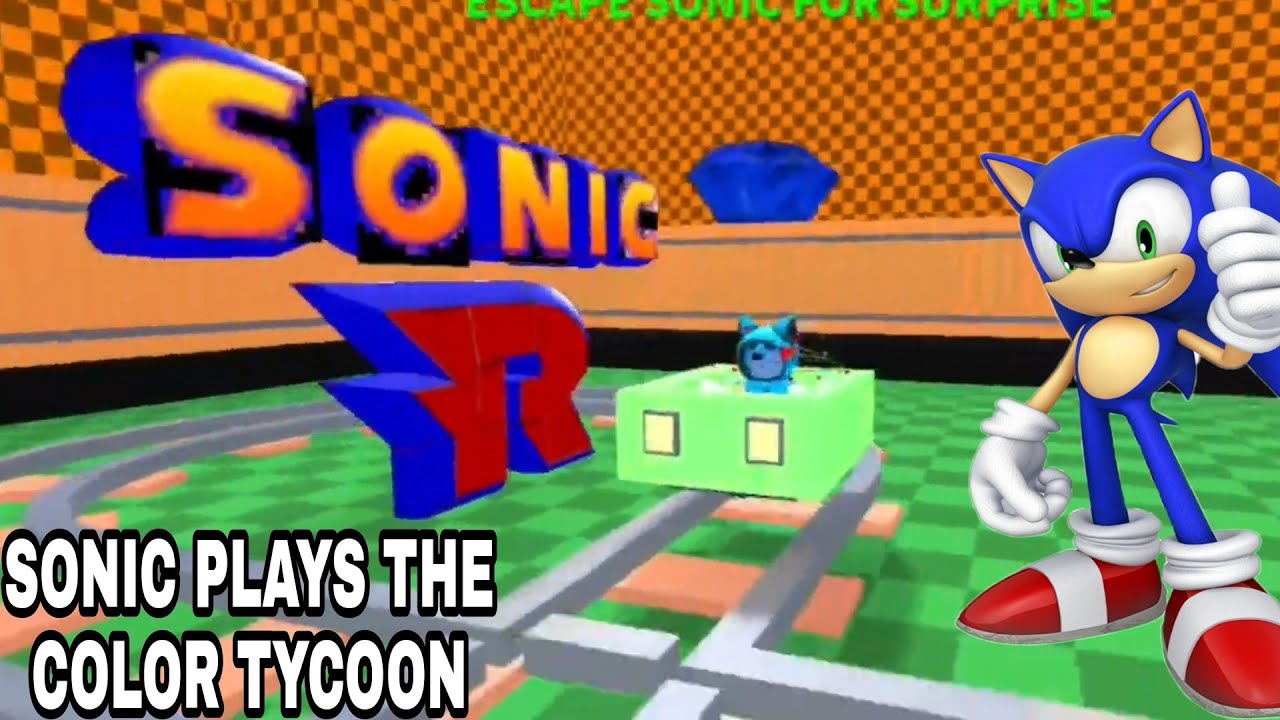Sonic Plays The Color Tycoon - YouTube