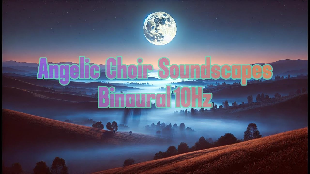 Angelic Choir 10Hz Binaural Beats for Deep Relaxation | New Age Ambient ...