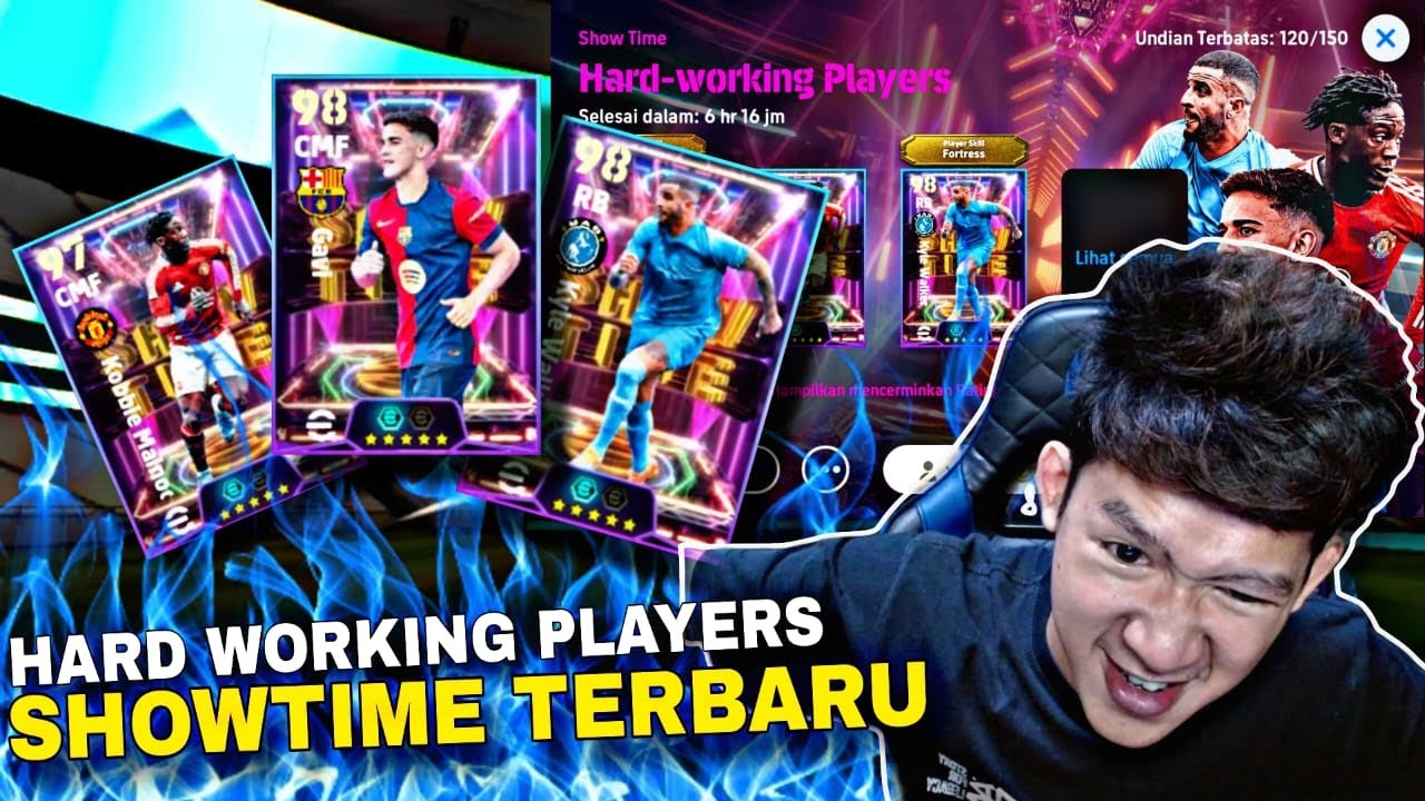 SHOWTIME HARD WORKING PLAYERS! eFootball 2025 Mobile - YouTube