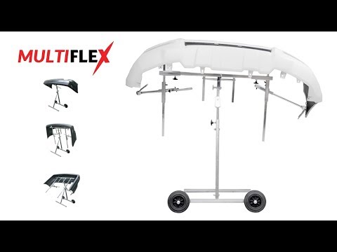 BumperFlex Paint Stand | Adjustable Bumper Stand | Car Body Shop