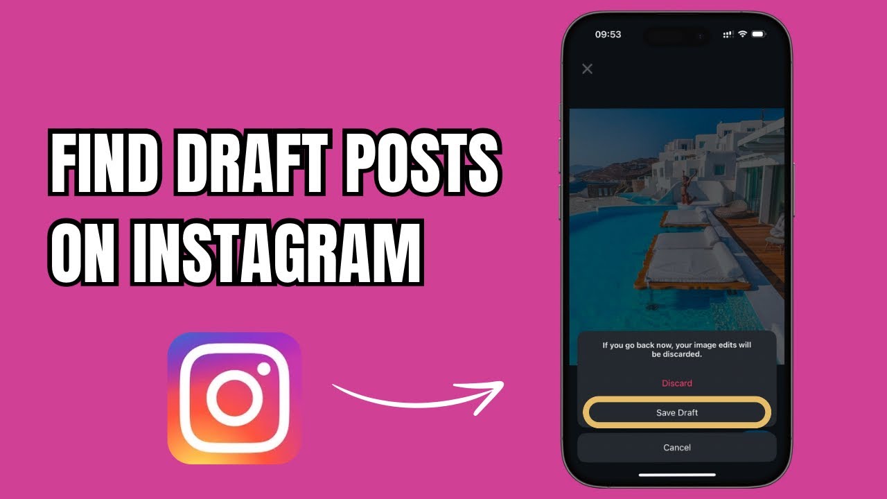 How to Find Draft Posts On Instagram | See Your Instagram Drafts - YouTube