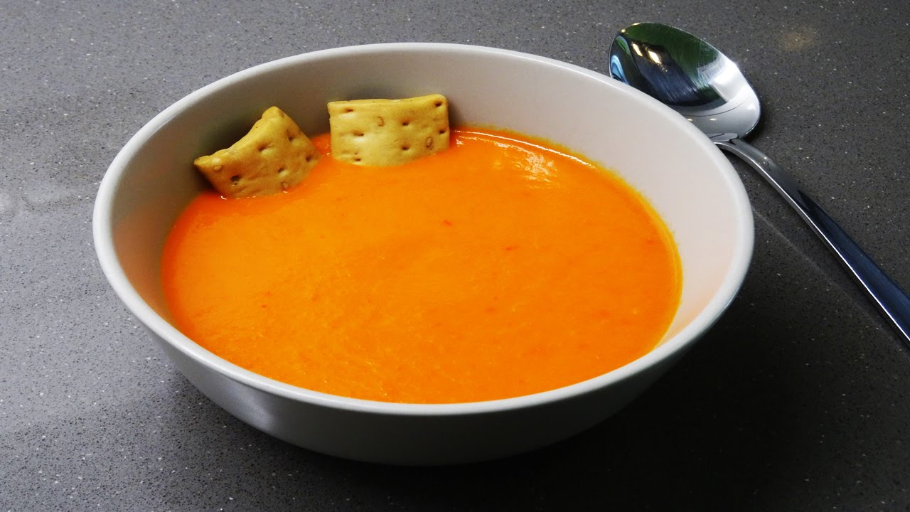 CREMA LIGHT DE PIMIENTOS - Receta 30 - CREMA LIGERA DE PIMIENTOS - YouTube