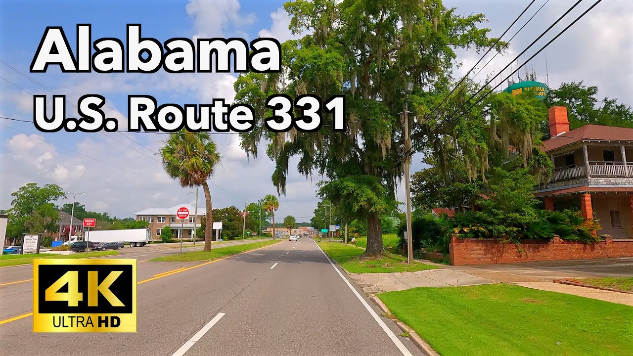 Driving Scenic Alabama U.S. Route 331 | 4K - YouTube