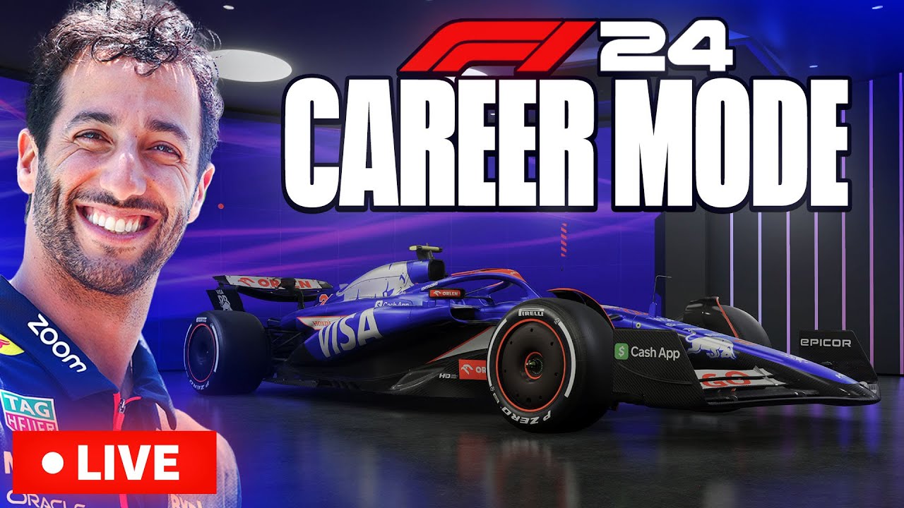 🔴 F1 24 NEW Driver Career Mode! - YouTube