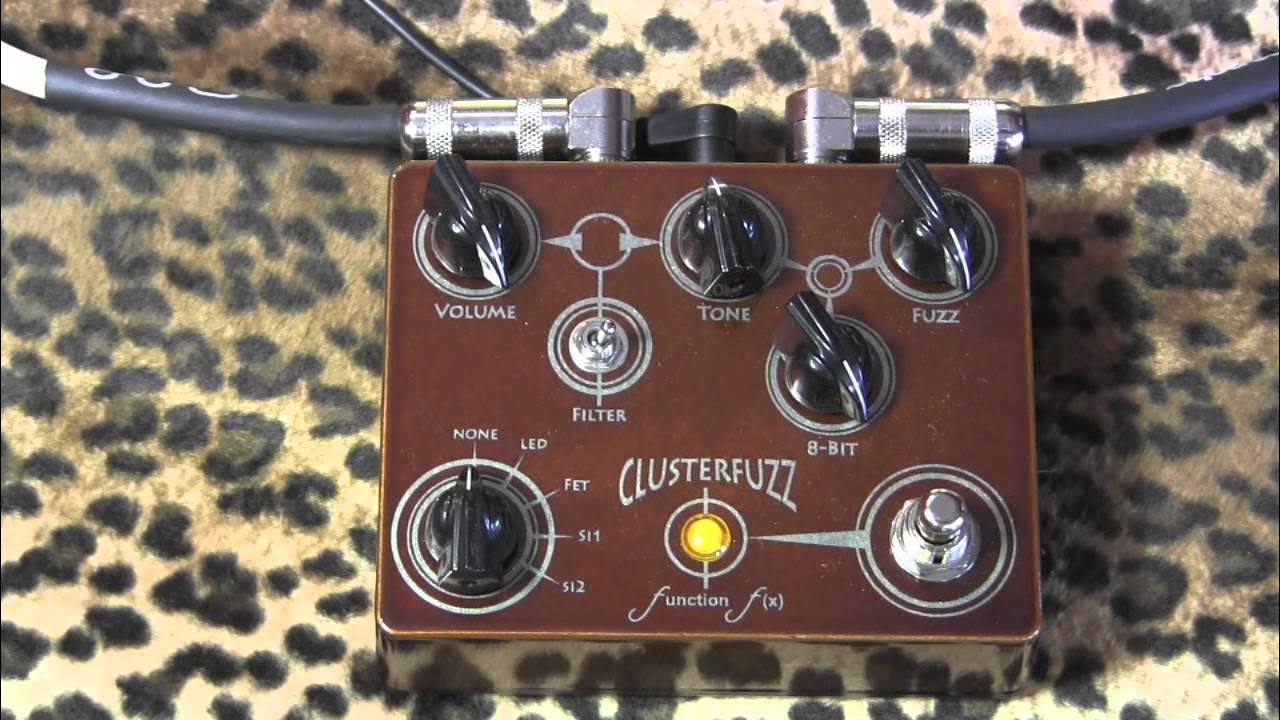 Function Fx CLUSTERFUZZ demo with MJT Strat & Dr Z Antidote - YouTube