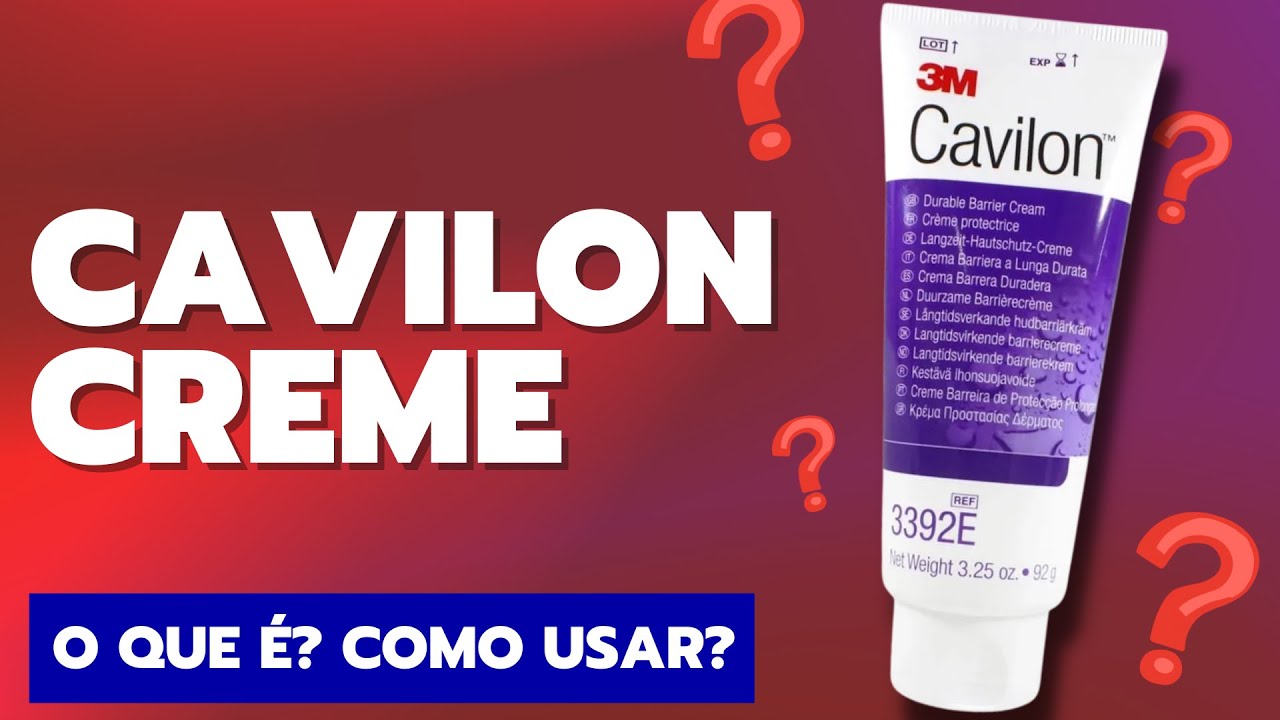 CAVILON CREME: O QUE É E COMO USAR - YouTube