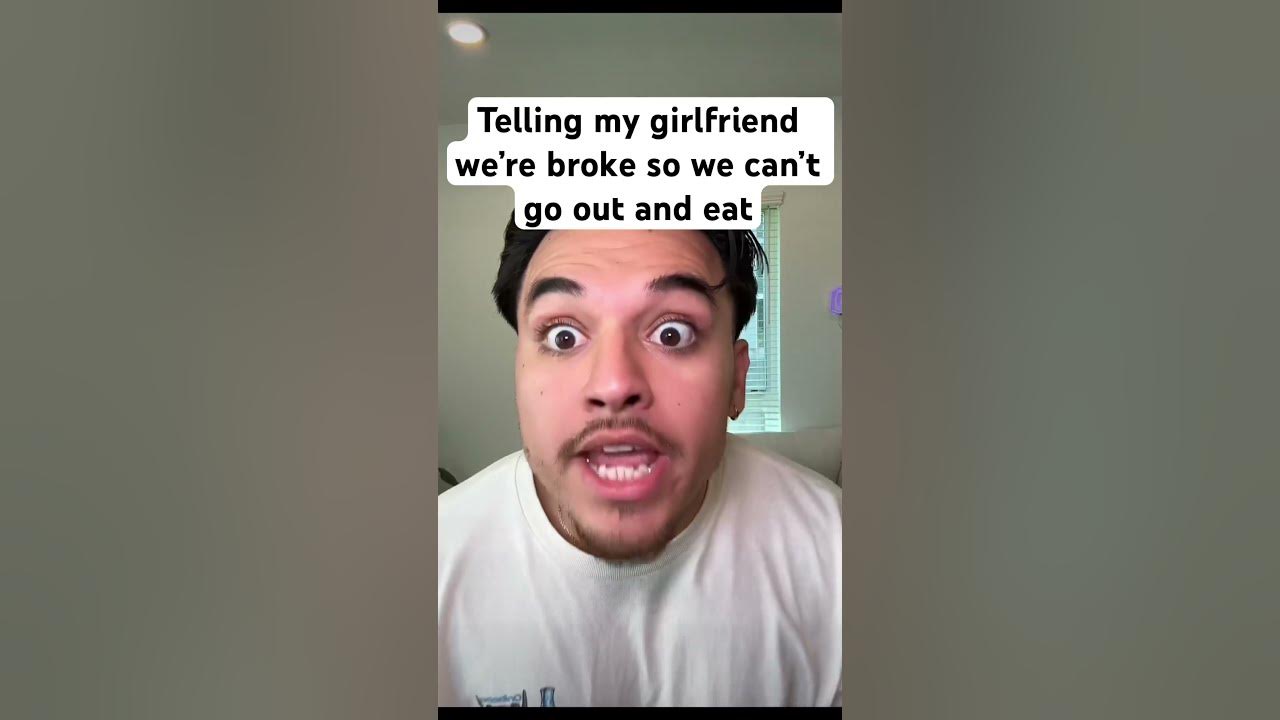 Telling My Girlfriend Were Broke To See How She Reacts 😂 Youtube