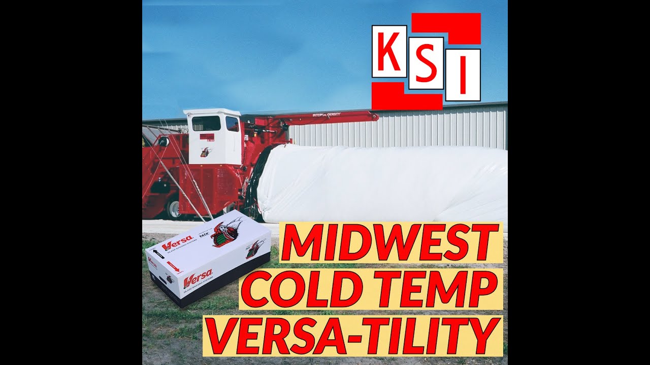 VERSA Silage Bag - Durability in Cold, Midwest Temps - YouTube