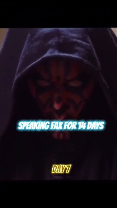 Speak fax for 14 days (day 7) - YouTube
